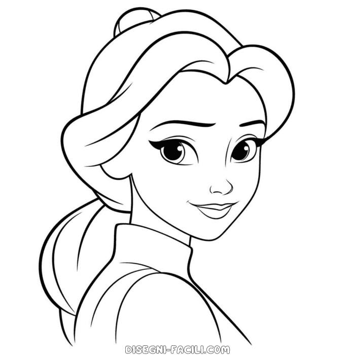 Disegno Facile Di Principessa Anna Stampate Gratuitamente Dei Disegni
